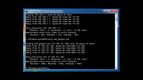 network troubleshooting using ping tracert ipconfig nslookup