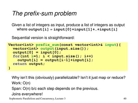 Ppt A Sophomoric Introduction To Shared Memory Parallelism And Concurrency Lecture 3 Parallel
