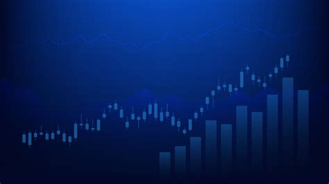 les statistiques des entreprises financières avec un graphique à barres