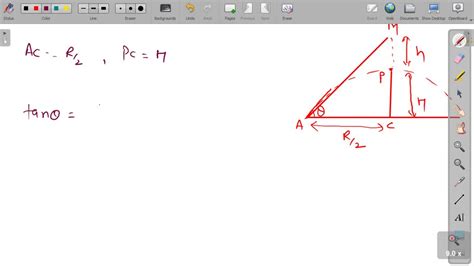 SOLVED A Particle Is Projected From Ground At Some Angle With The Horizontal Let P Be The Point