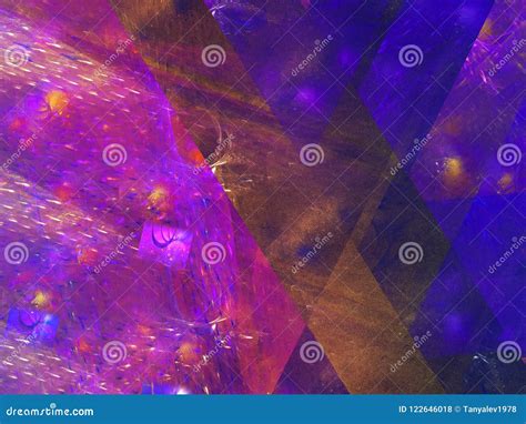 Abstract Fractal Intricate Fancy Visual Future Creation Template Design