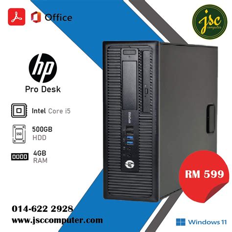 Pc Hp Pro Desk Computers Tech Desktops On Carousell
