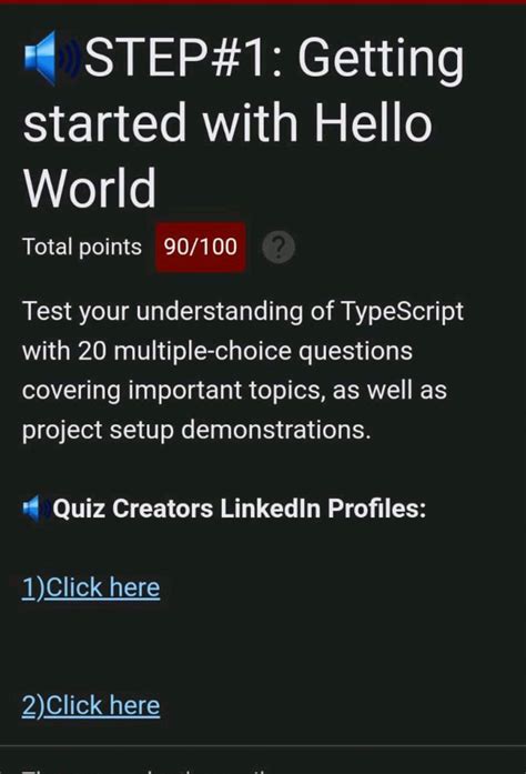 🚀excited To Share That I Have Covering Important Basic Topics Of Typescript Like Hello World