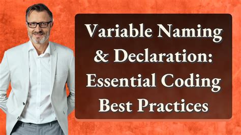 Variable Naming And Declaration Essential Coding Best Practices Youtube