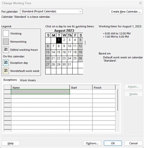 Microsoft Project Change Calendar Sonni Elfrieda