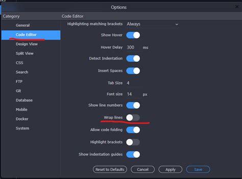 How To Add Horizontal Scroll To Code View Need Help Wappler Community