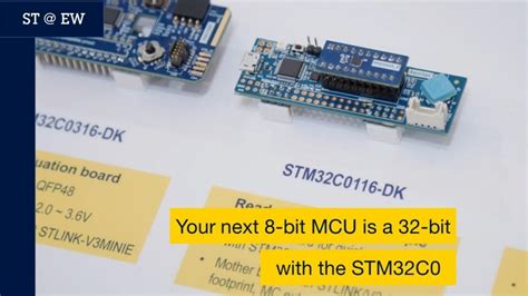 Your Next 8 Bit Mcu Is A 32 Bit Its Called Stm32c0 意法半导体stmicroelectronics