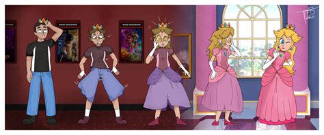 Feeling Peachy Princess Peach Tgtf Comm By Tfedworld On Deviantart