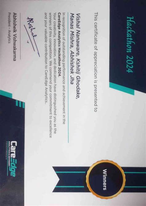 Hackathon Innovation Success Teamwork Abhishek Kumar Jha