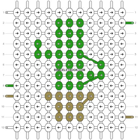 Alpha Pattern 26172 Braceletbook