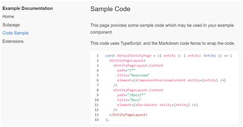 Techdocs Update Example Documentation By Adamdmharvey · Pull Request