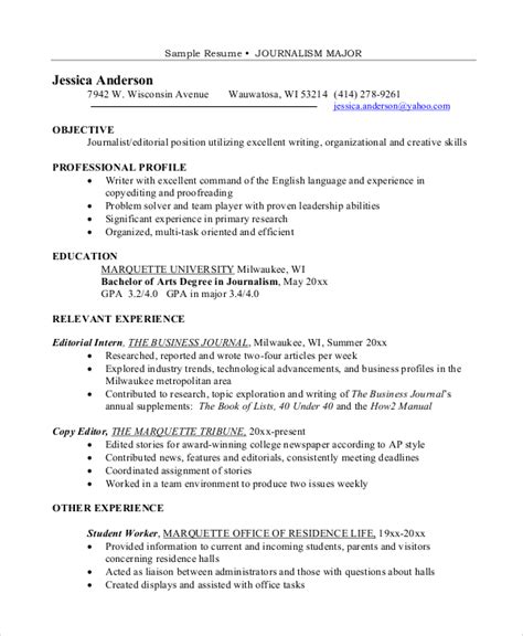Free 8 Sample Resume Objective Templates In Pdf Ms Word