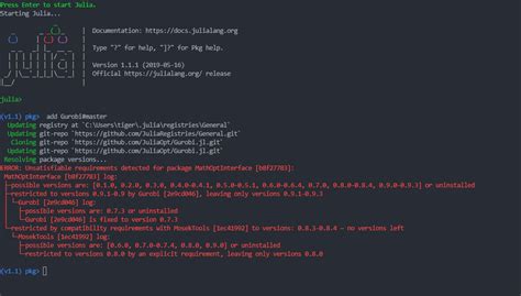 Second Order Cone Constraint In Jump 019 With Gurobi Solver Optimization Mathematical