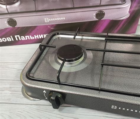 Купити Плита газова настільна двоконфоркова Таганок Edenberg Eb 62302