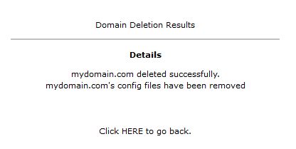 การเพม ลบ แกไข เวบไซต โดเมนเนม ใน DirectAdmin