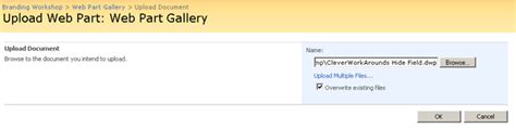 More SharePoint Branding Customisation Using JavaScript Part CleverWorkarounds