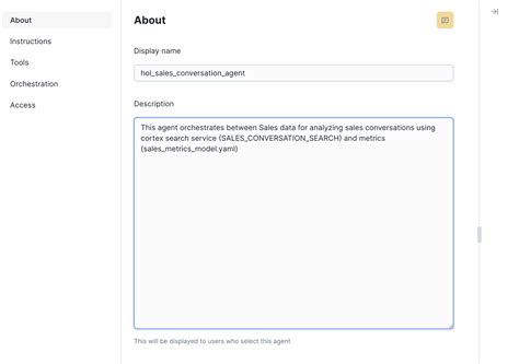 Getting Started With Cortex Agents