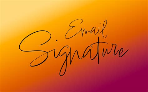 How To Create An Impressive Email Signature With Free Generator Tool Dj Designer Lab