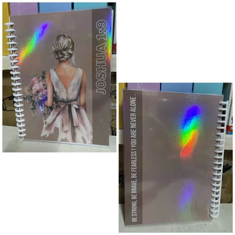 Personalized Notebook With Bible Verse Shopee Philippines