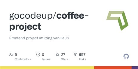 GitHub Gocodeup Coffee Project Frontend Project Utilizing Vanilla JS