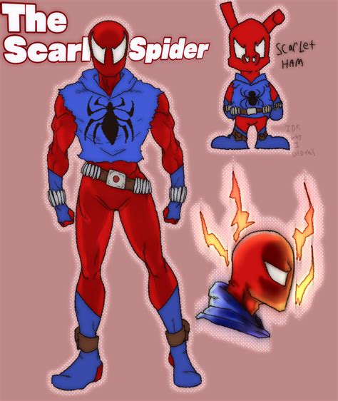 The Scarlet Spider Design By Duncanon On Newgrounds