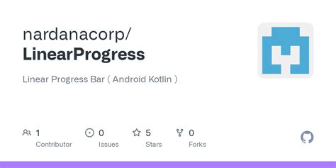 Github Nardanacorp Linearprogress Linear Progress Bar Android Kotlin