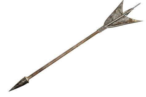 Premium Photo Traditional Target Medieval Arrow Isolated On White Background Arrow