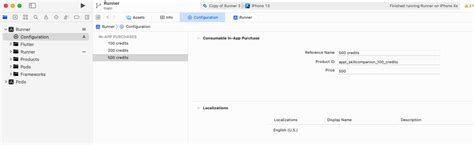 How To Test Flutter Iap Using Ios Simulator Revenuecat Community