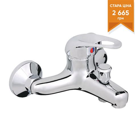 Смеситель для ванны Rubineta (P-10 Star) корпус - монолит, без лейки и ...