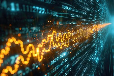 Premium Photo A Computer Screen With A Light Shining On It Illuminating The Display And