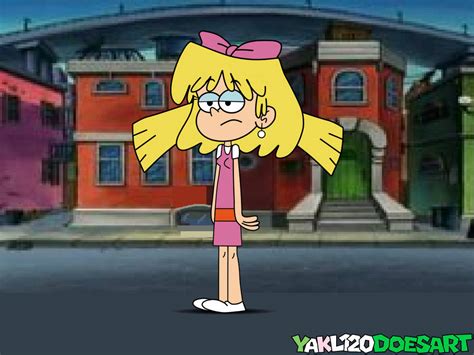 Lori Loud As Helga Pataki By Yakl120doesart On Deviantart