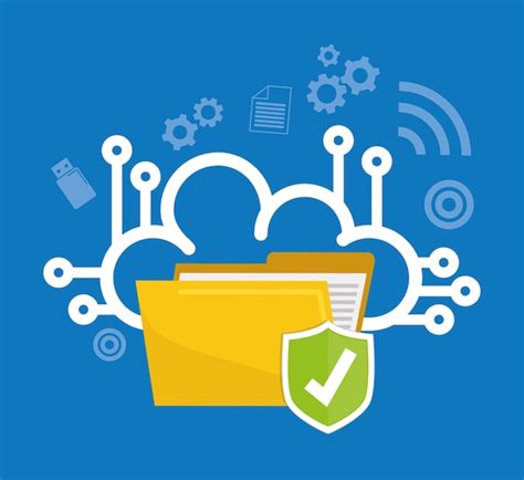 Premium Vector Database Security System Graphic Design Vector Illustration Eps10