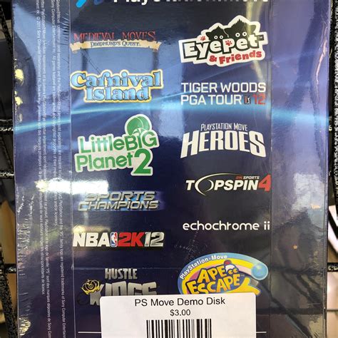 PS Move Demo Disk Game N Repair