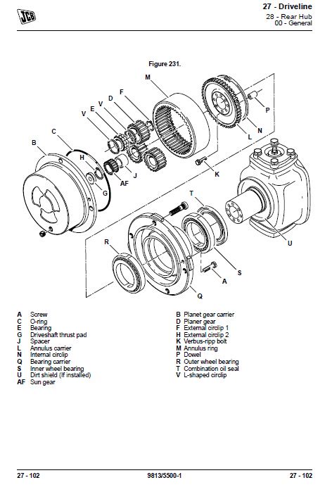 Jcb 2dxl Loader Service Manual