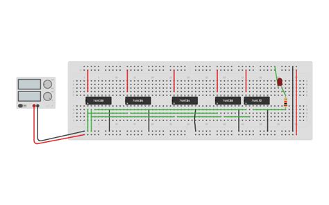 Circuit Design Realization Of Sop Expression Using Basic Gates Tinkercad