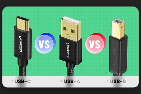 Usb Vs Vs Usb C Whats The Difference Ugreen Indonesia Official
