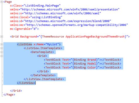 Binding Collection To Listview Control In Uwp