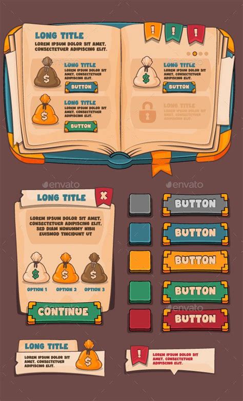 Ui Set 9 Vector Ui Design Patterns
