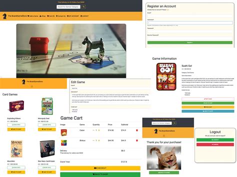 Github Paddlepop25codeinstitute Boardgame Store
