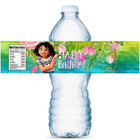 Buy 24pcs Water Bottle Labels For Encanto Birthday Party Supplies Encanto Party Supplies