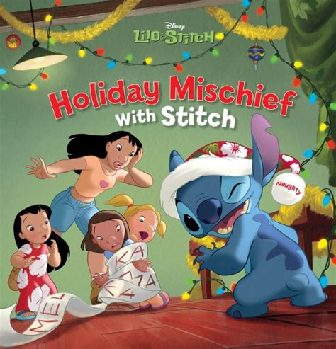 The Store Holiday Mischief With Stitch Disney Lilo And Stitch Book The Store