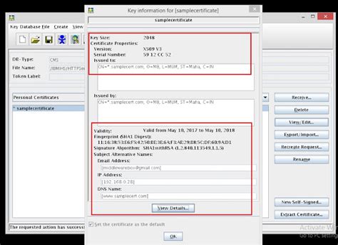 Middlewarebox Creating A Self Signed Certificate Using Command Line