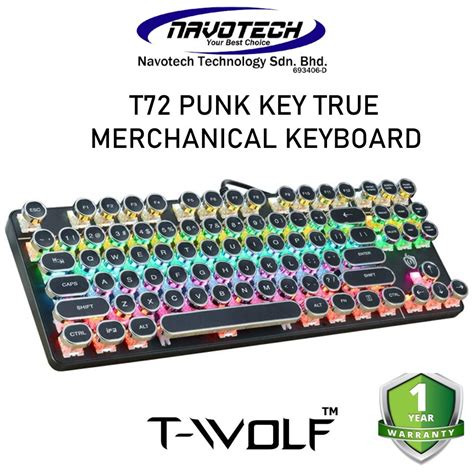T Wolf Led Gaming Keyboard Tf200 T20 Tf230 Tf270 Shopee Malaysia