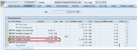 Solved Livmiro For Planned Delivery Cost Sap Community