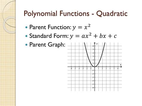 PPT Parent Functions PowerPoint Presentation Free Download ID