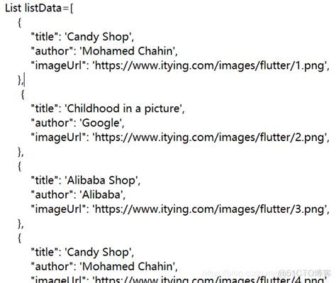Flutter Listview Item 单个动画 Flutter的listview小咪咪的技术博客51cto博客