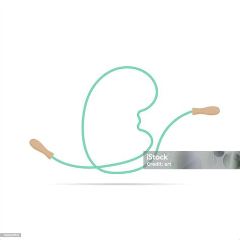 점프 로프로 만든 E 문자 로고 벡터 격리 된 글꼴 앱 로고 스포츠 및 힐티 디자인 등 건강한 생활방식에 대한 스톡 벡터 아트 및 기타 이미지 건강한 생활방식 그래픽