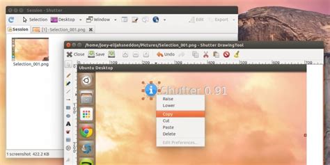linux screenshot app shutter updates with bug fixes new icon omg ubuntu