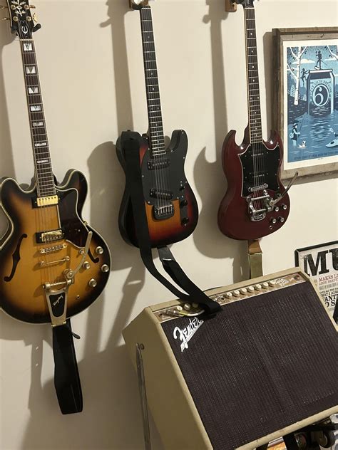 Heres My Trio I Put Lighter Gauge Strings On Them To Make Them