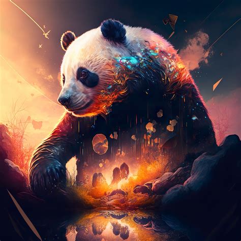 Download Ai Generated Panda Mammal Royalty Free Stock Illustration Image Pixabay